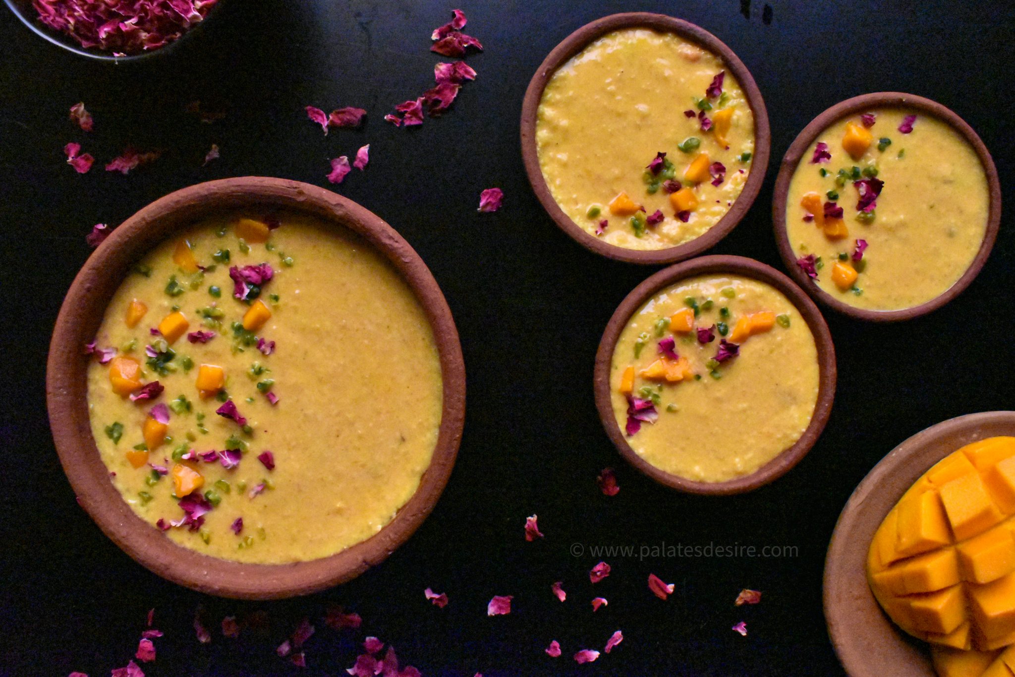 Mango Phirni Recipe (Step by step + video ) - Palate's Desire